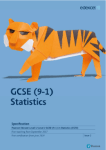 Mrs Hodgetts' Statistics – GCSE and A Level Statistics support